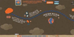 30+ amazing website designs with artistic hand-drawn elements - Land-of-Web