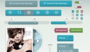 Massive RoundUp of Fresh and Free GUI Sets from 2013 - Land-of-Web